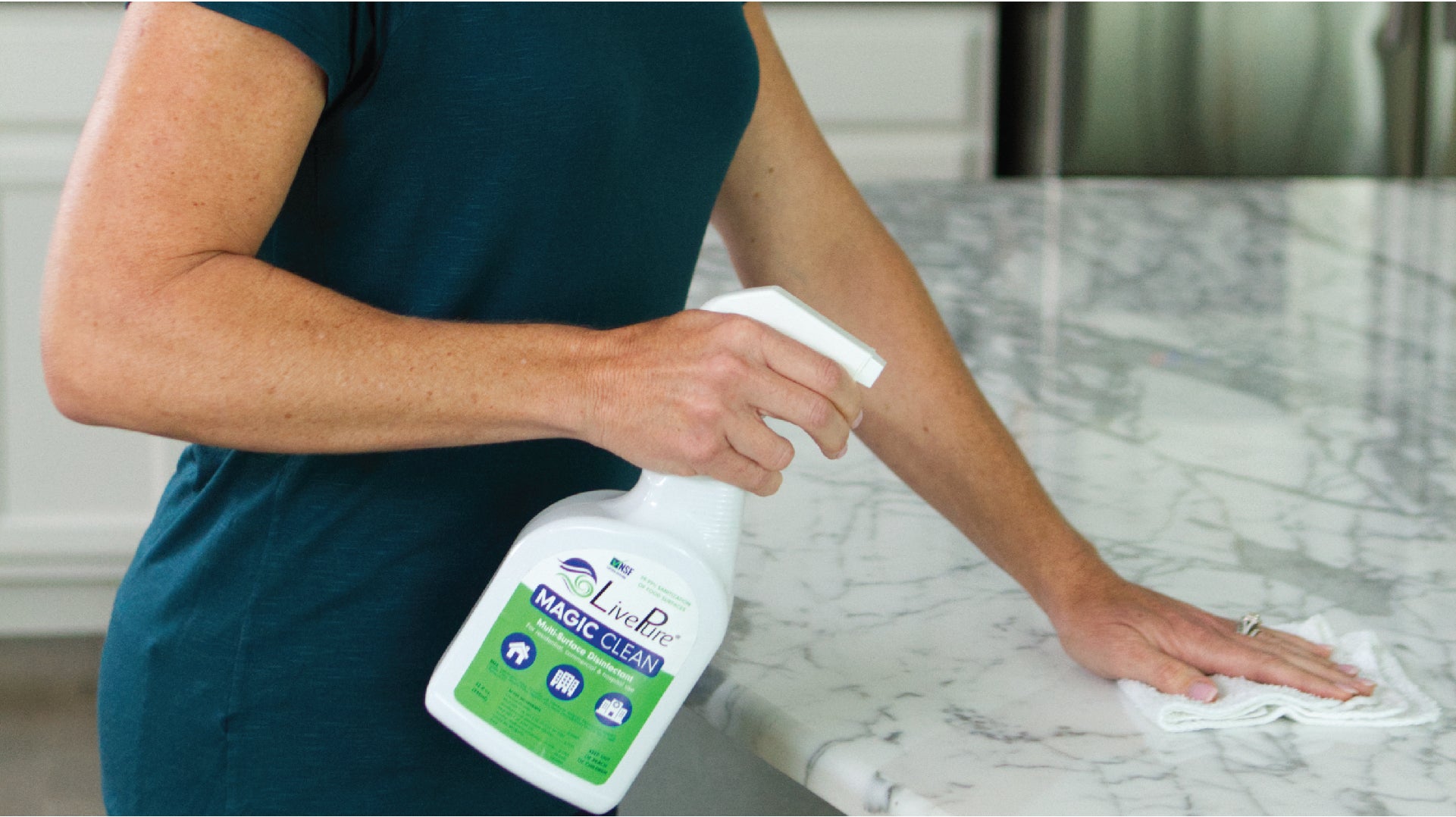 Magic Clean Disinfectant for Coronavirus | LivePure