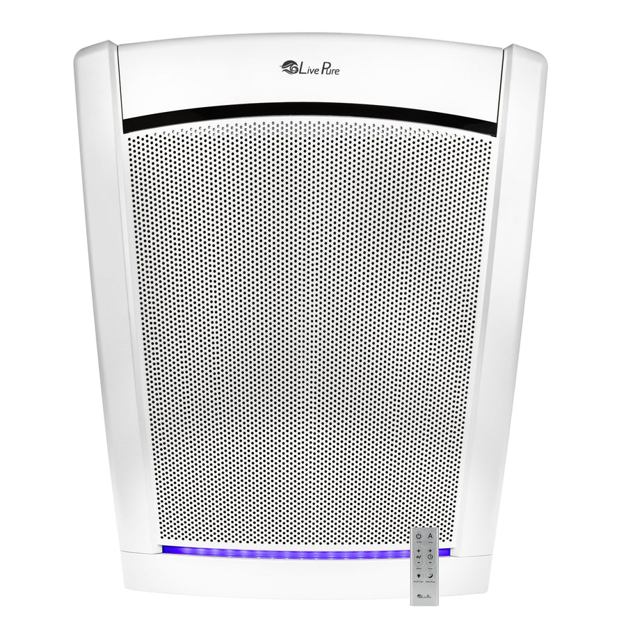 LivePure Bali Series Multi-Room True HEPA Air Purifier with Air Qualit